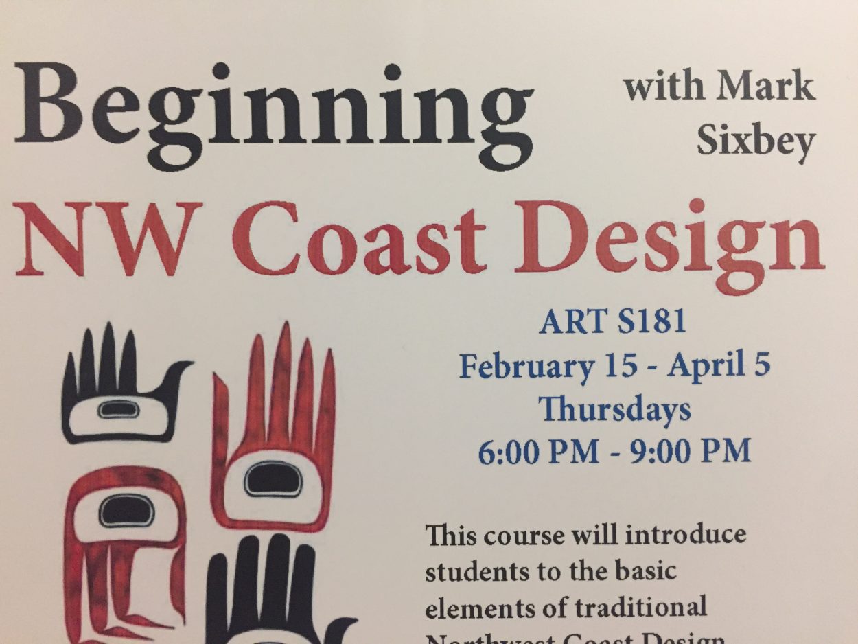 UAS Sitka campus offers course in Northwest Coast design - KCAW
