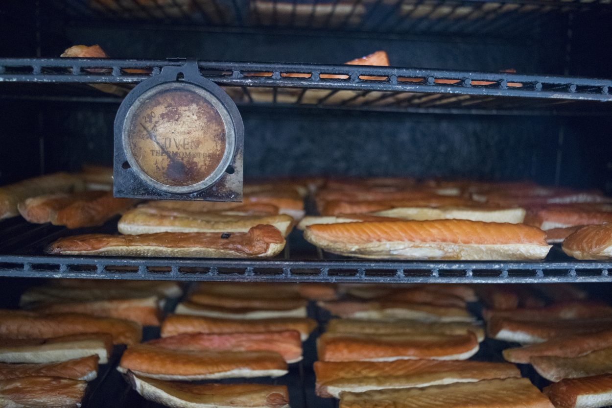 Smoked salmon bellies with Jerry Fleming - KCAW
