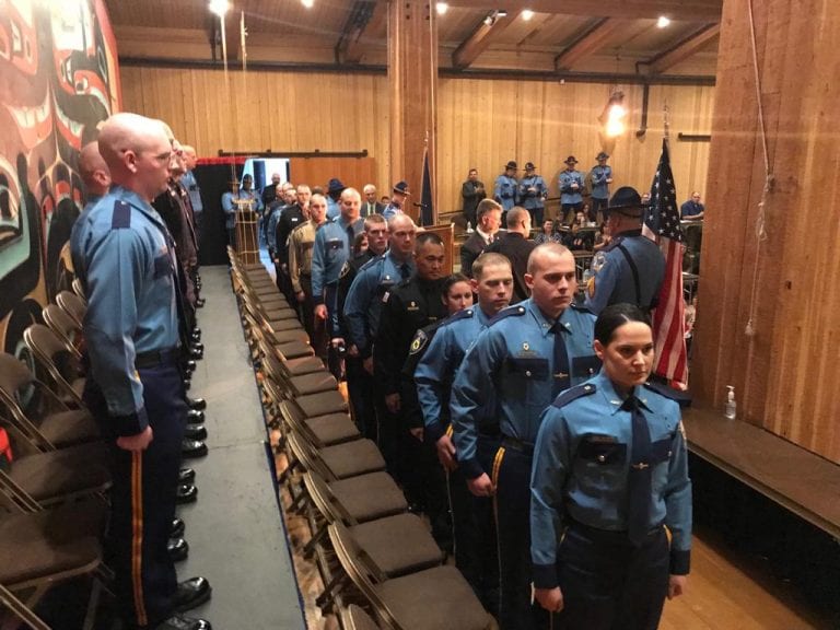 Law enforcement graduates headed for posts across Alaska - KCAW