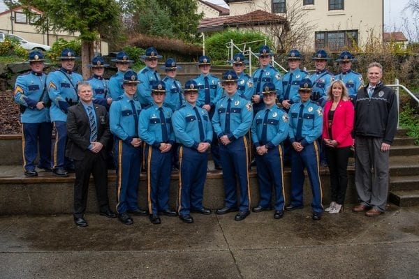 A first, Gov. Dunleavy attends Sitka Trooper graduation - KCAW