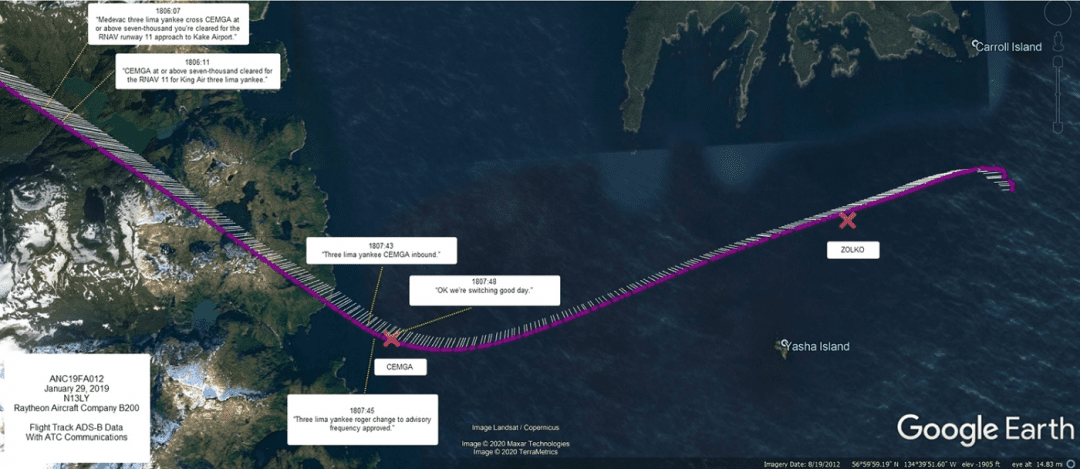 NTSB's probe of fatal Guardian Flight crash inconclusive - KCAW