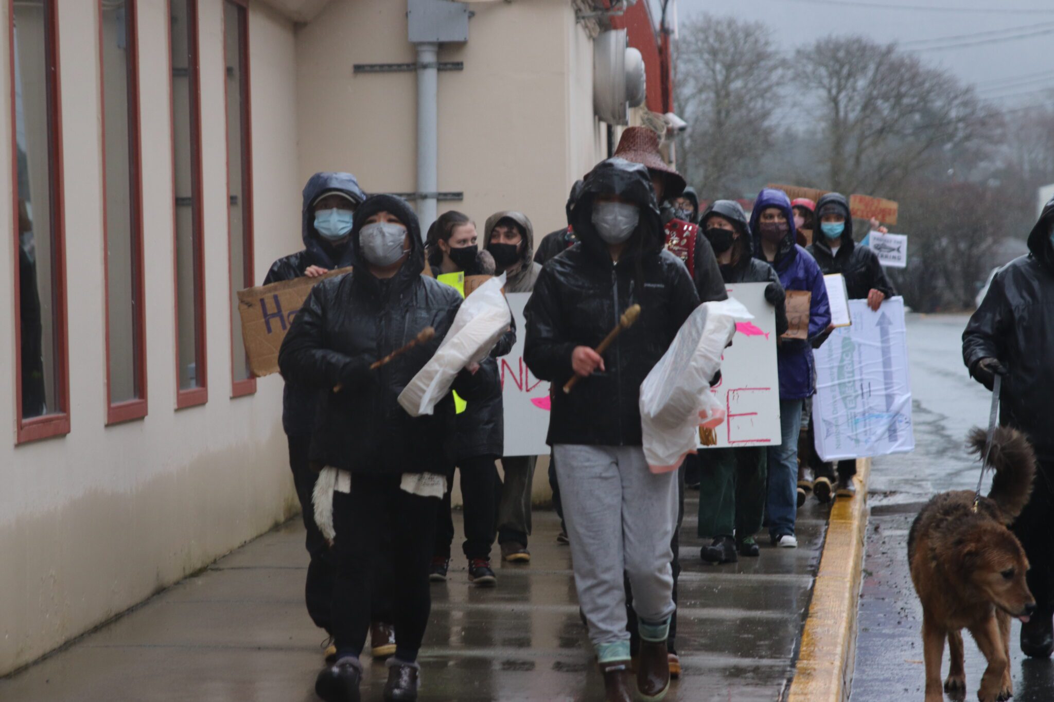'Herring Protectors' gather at Sitka's courthouse as commercial fishery ...