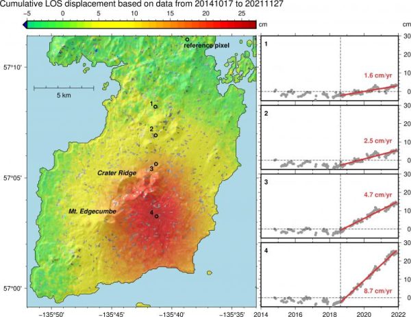 Fault geologist suspects volcanic activity as source of Mt. Edgecumbe ...