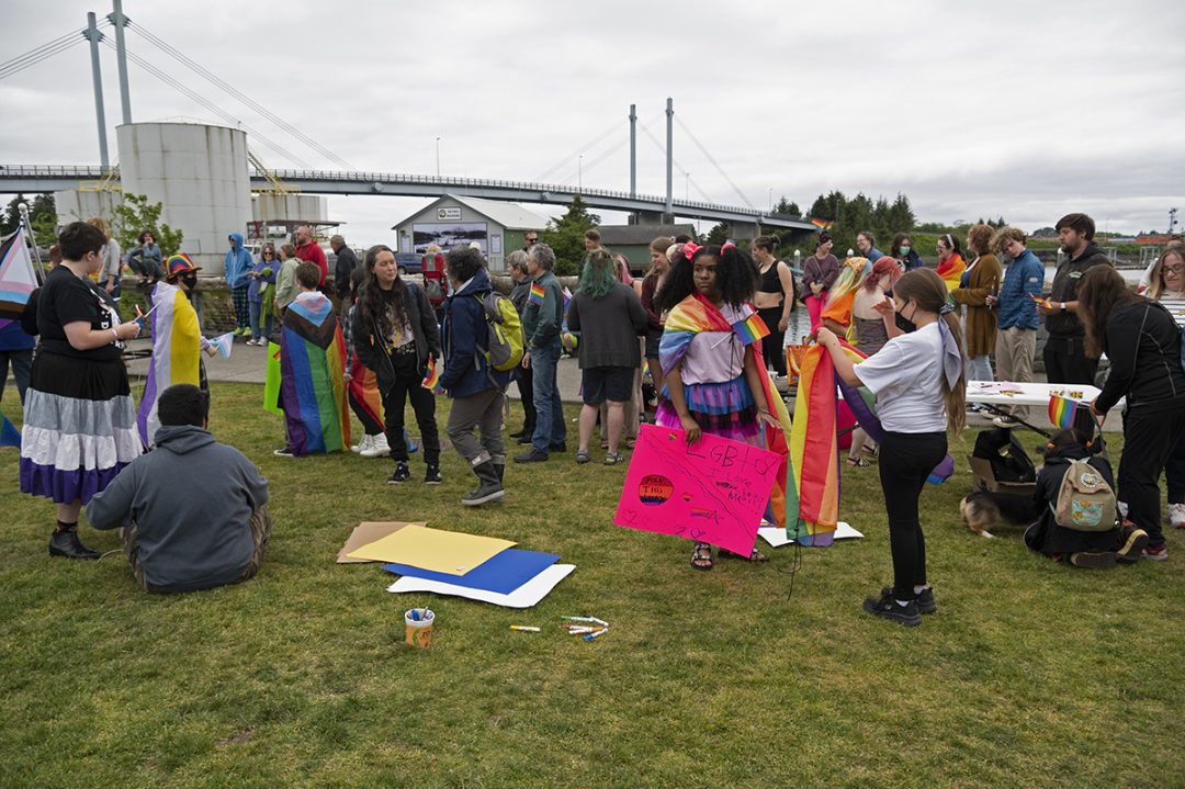 Over 200 marched in Sitka's first Pride parade on Saturday - KCAW