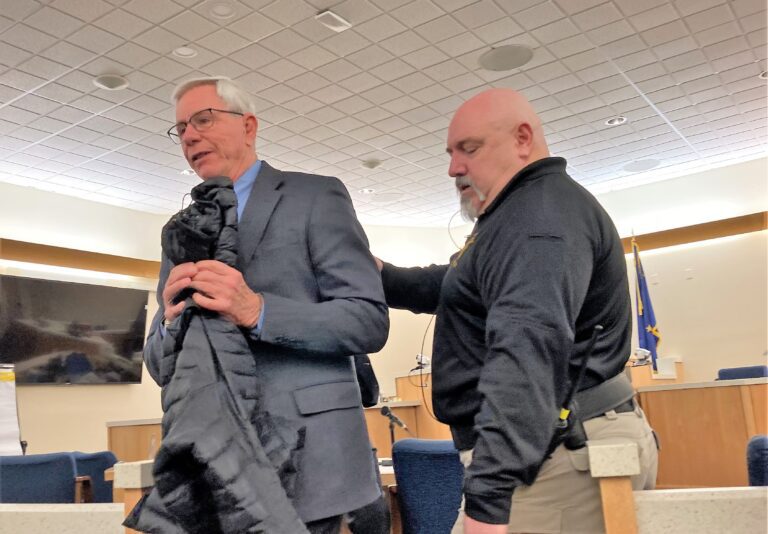 Moments before his trial on sexual assault charges, a former Sitka ...