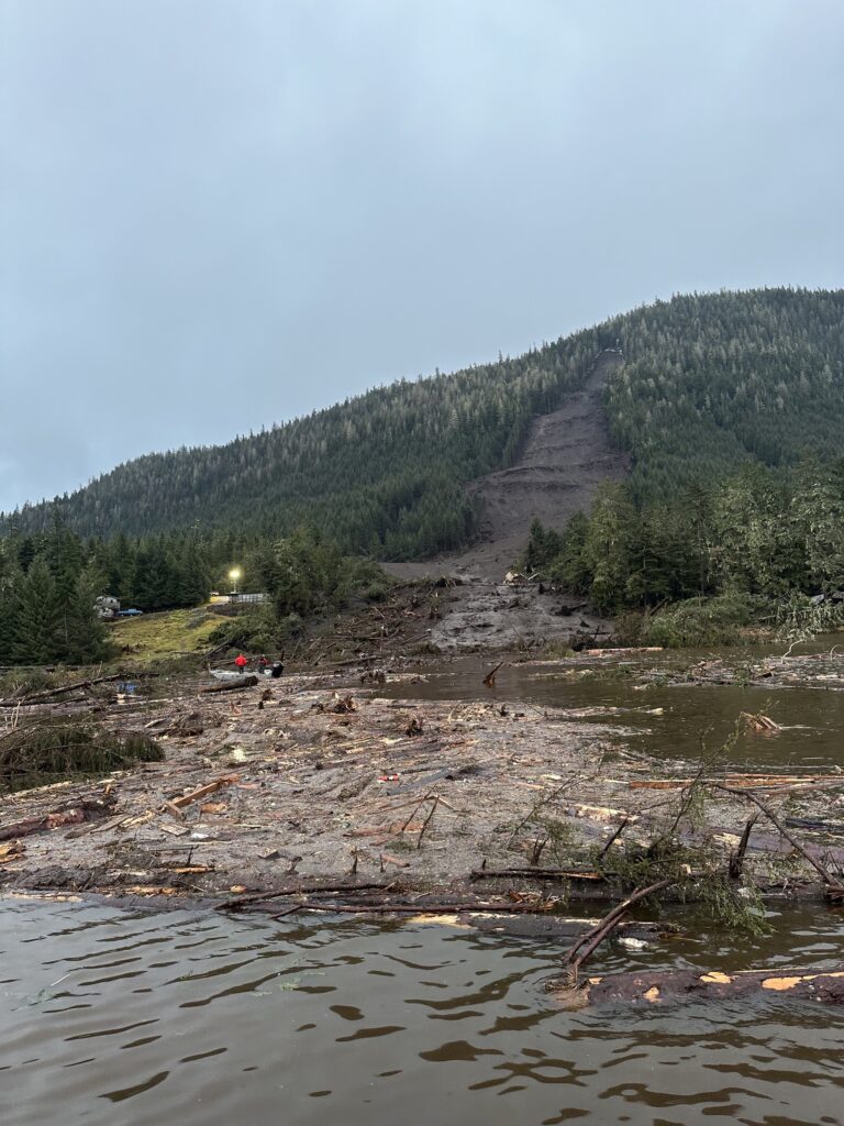 Photos from the Wrangell landslide recovery effort - KCAW