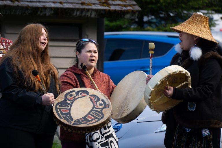 Sitkans send off 'Ancestral Echoes' canoe headed to Celebration - KCAW