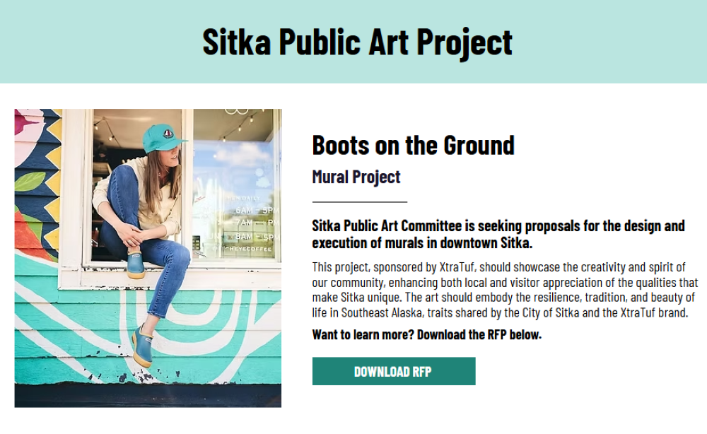 Sitka Arts Council seeks "Boots on the Ground" in downtown Sitka - KCAW